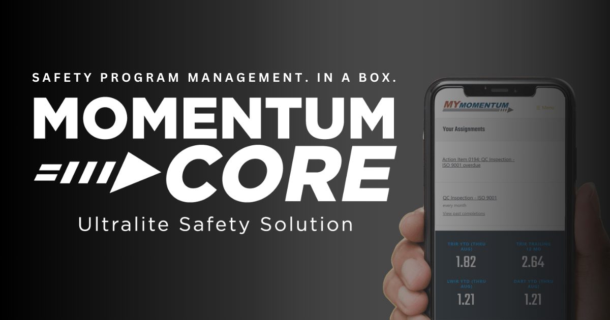 Momentum Core™ | EHS Safety Management Software